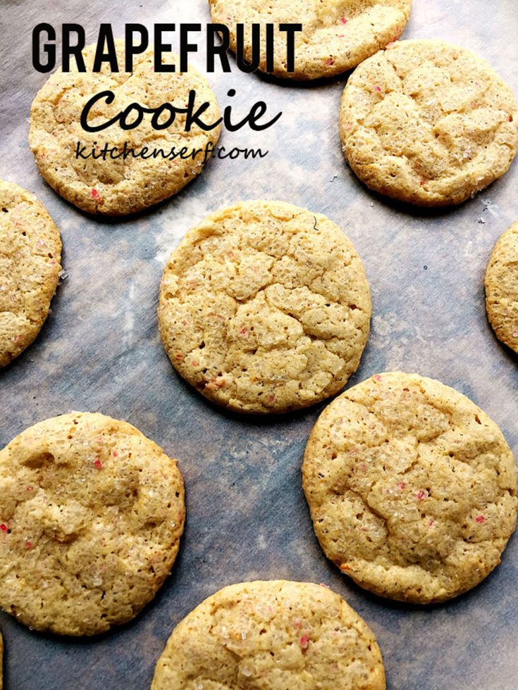 Grapefruit Cookies - Kitchen Serf