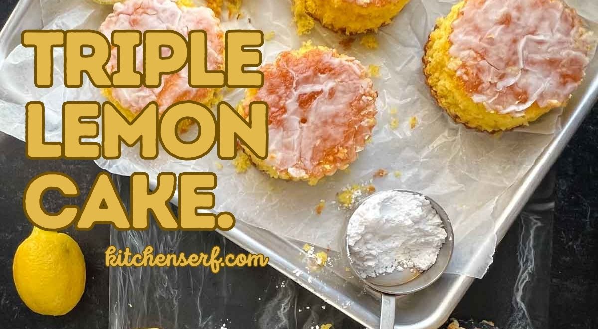 Easy Lemon Poke Cake with Cake Mix and Lemon Glaze