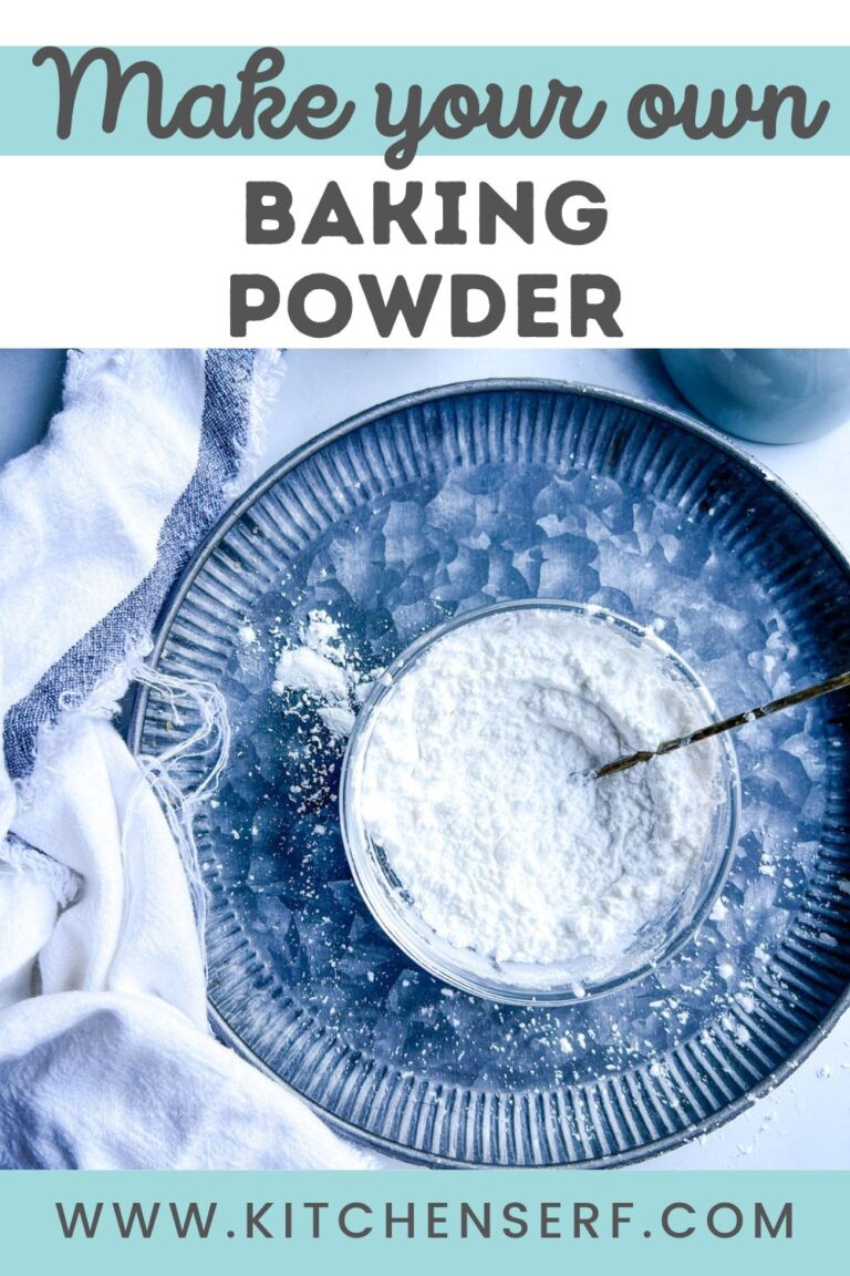 Homemade Baking Powder Recipe - Kitchen Serf