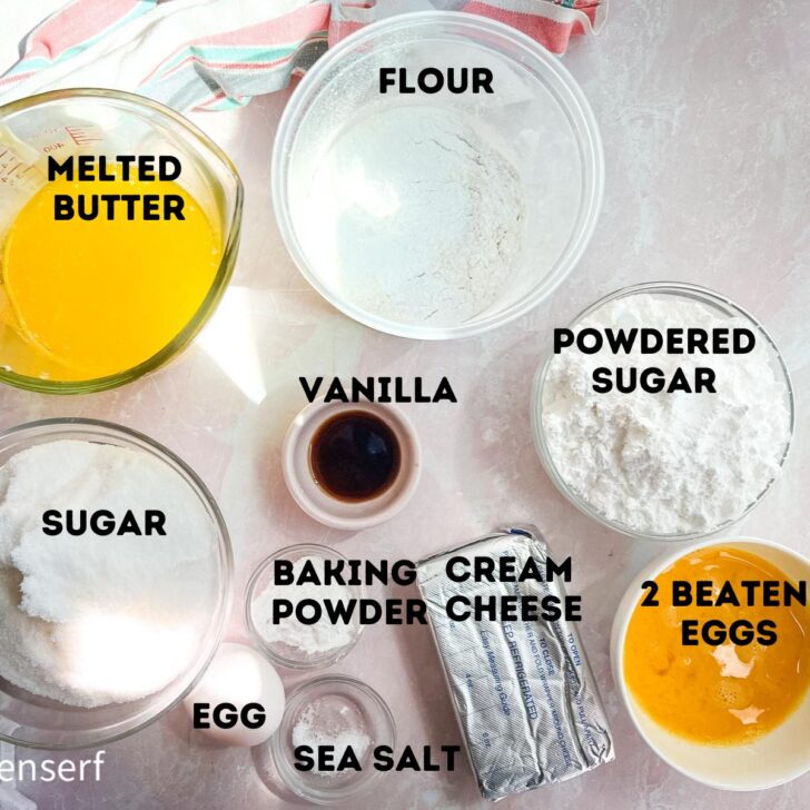 Gooey Butter Cake From Scratch (No Cake Mix!)