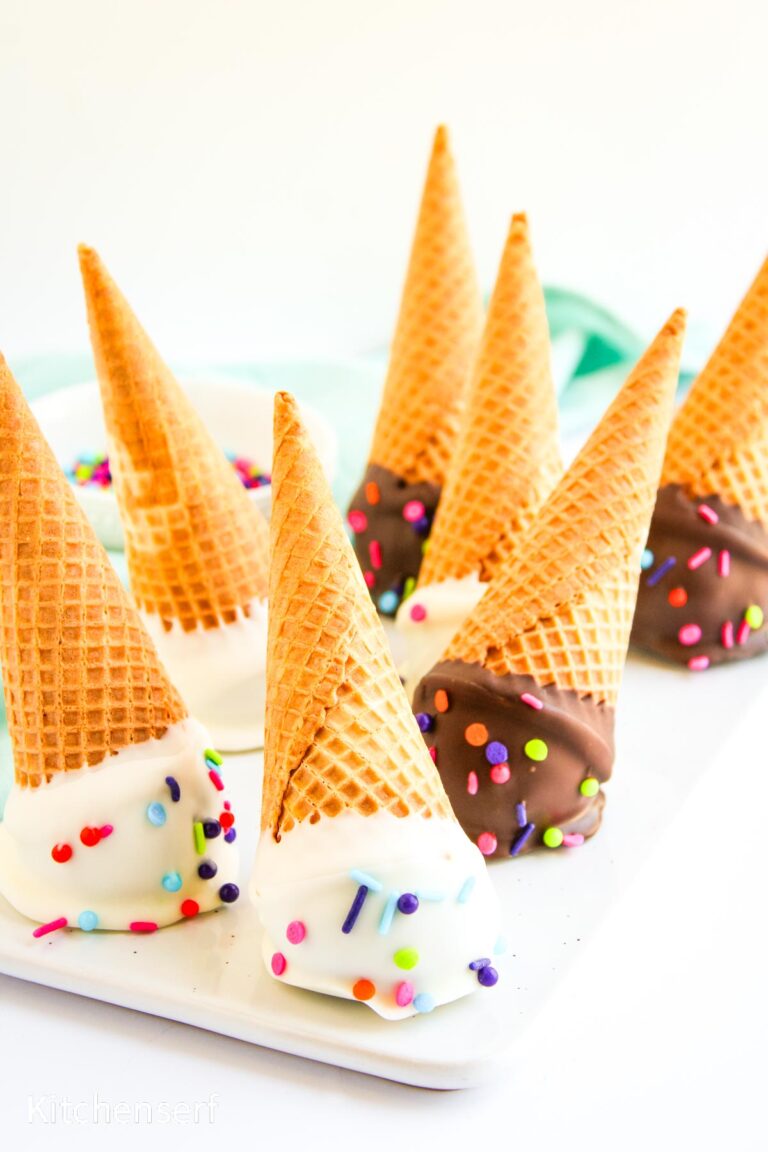 Ice Cream Cone Cake Pops (No-Stick, Fun Party Dessert Idea