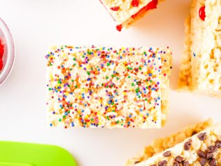 Sheet Pan Rice Krispie Treats - Kitchen Serf