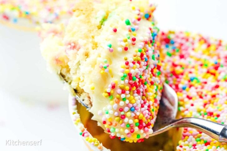 Viral Dot Cake Recipe (Cake Mix Version)